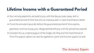 What is an immediate annuity? | PPT