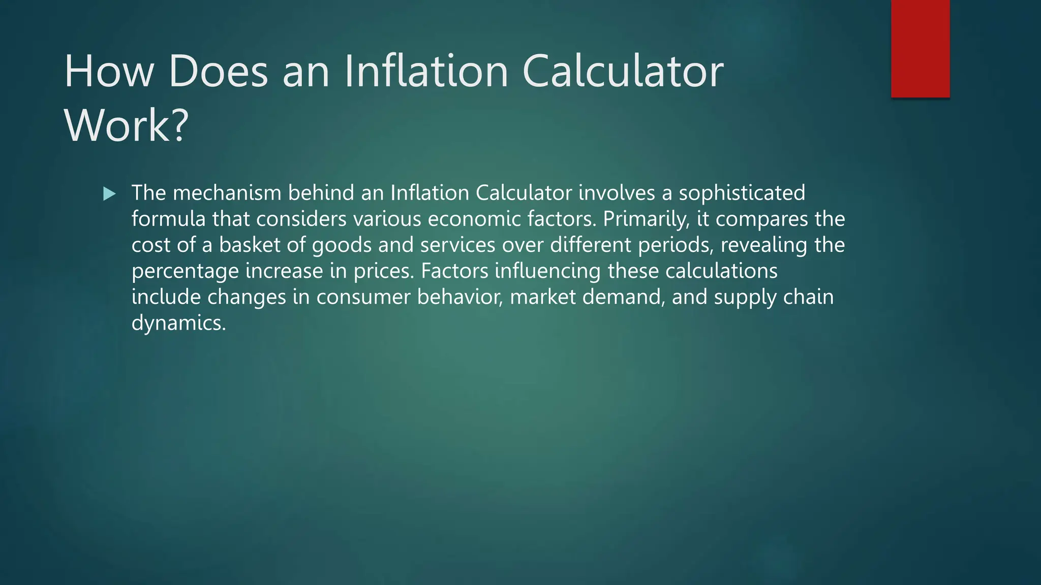 What is an Inflation Calculator and how it works.pptx