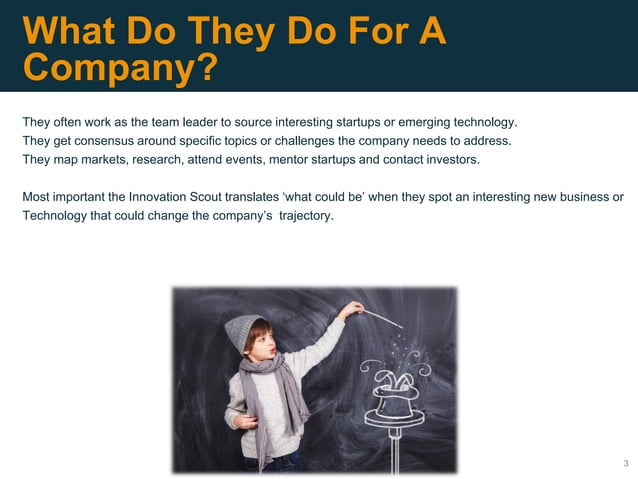 What is an innovation scout | PPT