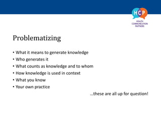 What is an Inquiry Stance? | PPTX