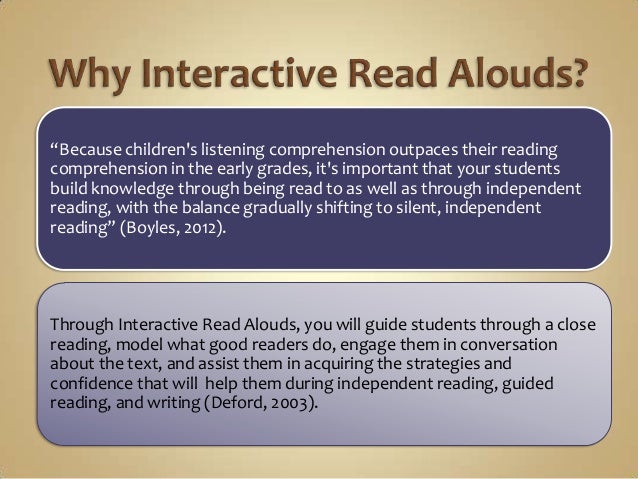 What Is An Interactive Read Aloud what-is-an-interactive-read-aloud