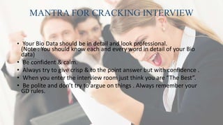 What is an interview | PPT