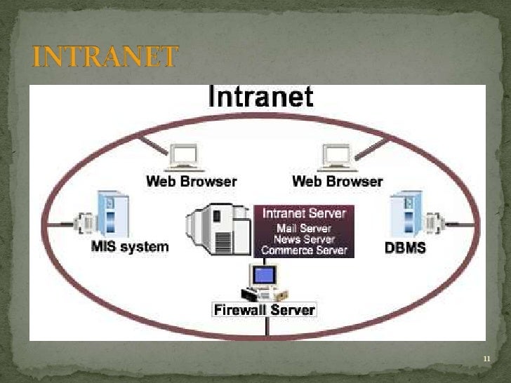 What is an intranet