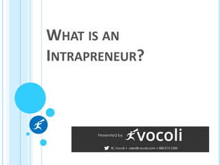 What is an Intrapreneur? | PPTX