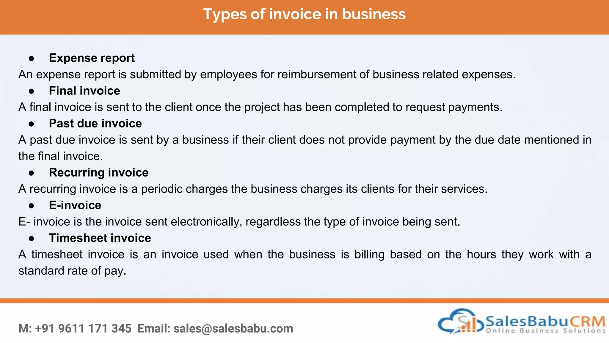 What is an invoice definition, meaning and more | PPTX