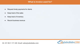 What is an invoice definition, meaning and more | PPTX