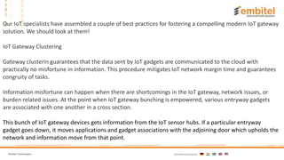What is an IoT Gateway and How it Works? | PPTX