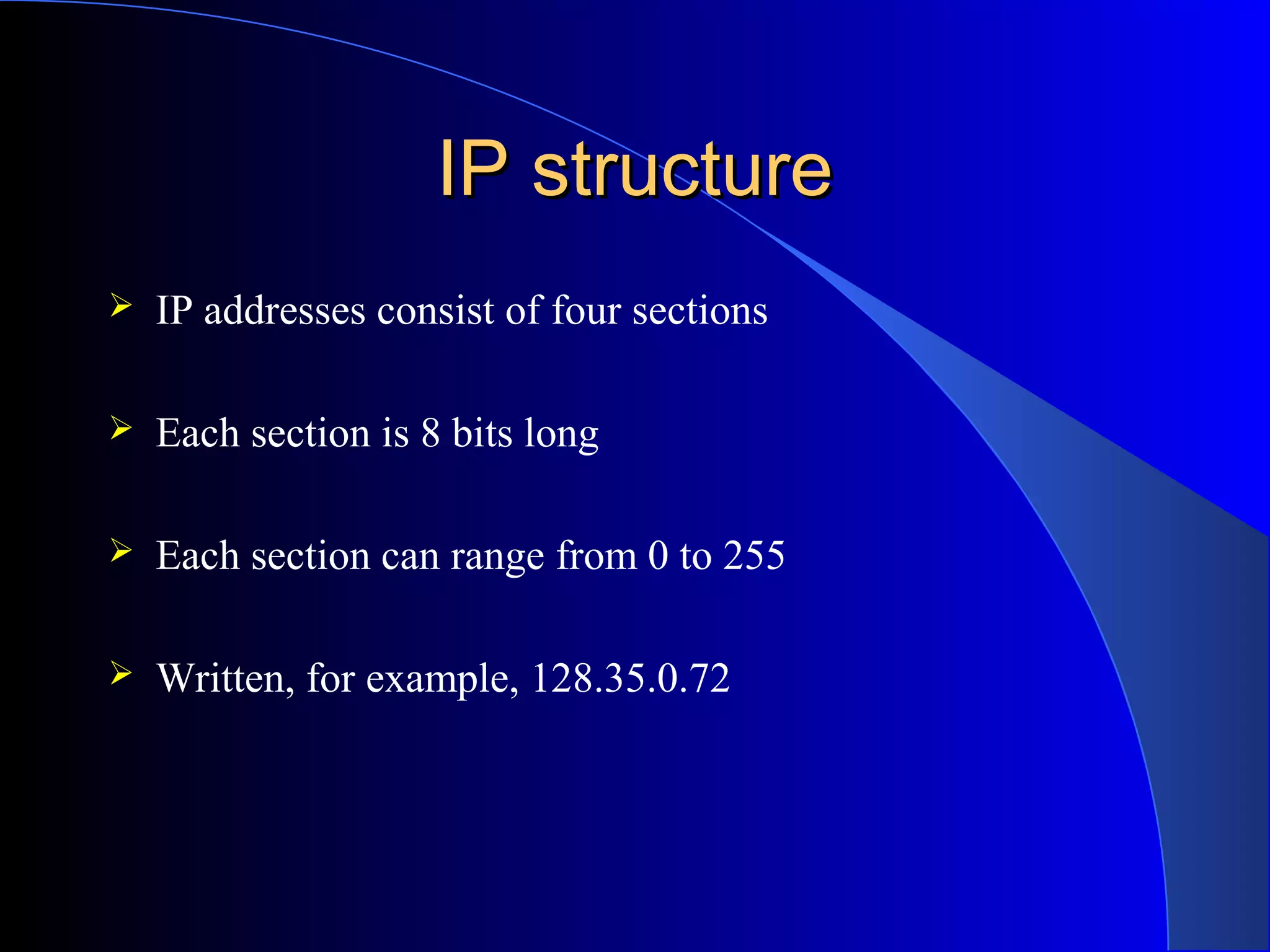 What is an ip address | PPT