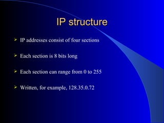 What is an ip address | PPT