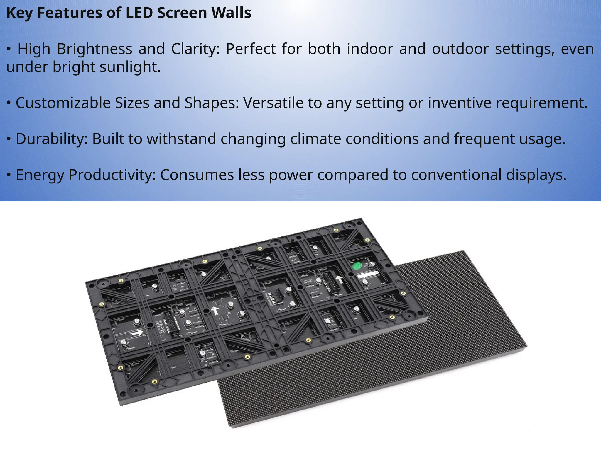 What Is an LED Screen Wall? LED Screens for Events Explained | PPT