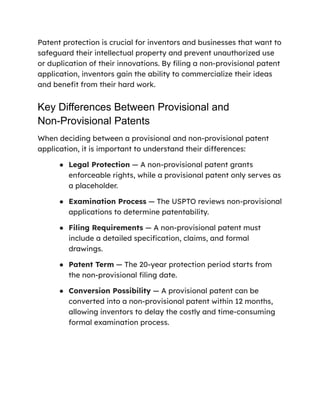 What is a Non-Provisional Patent? A Complete Guide for Inventors ...