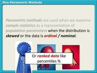 What is a nonparametric method? | PPT