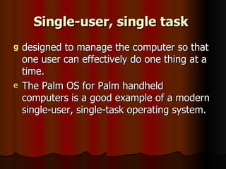 What is an operating system | PPT