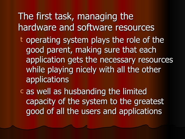 What is an operating system | PPT