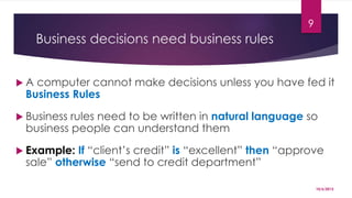 What is a computer controlled operational decision and why should I ...