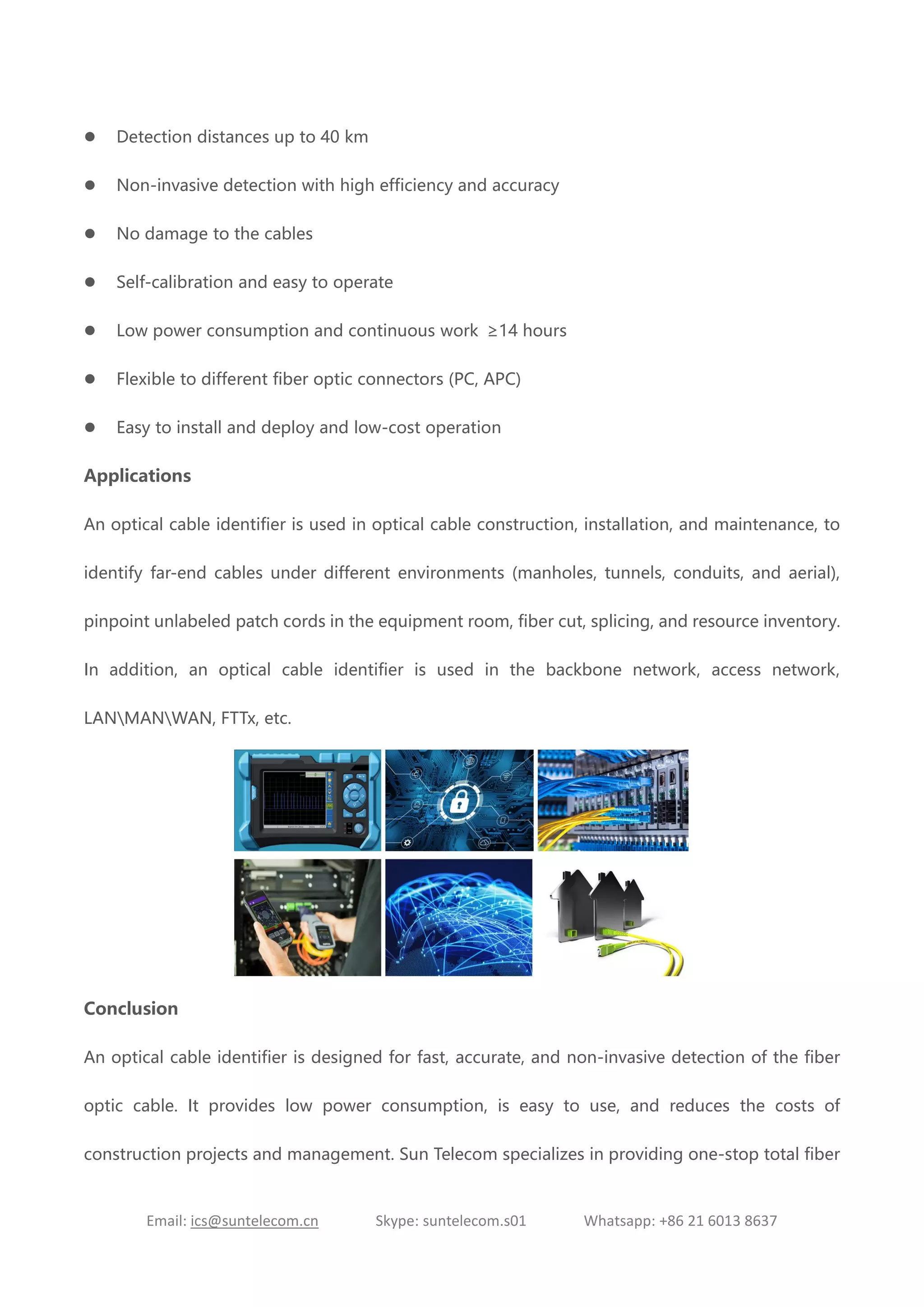 What is an Optical Cable Identifier | PDF