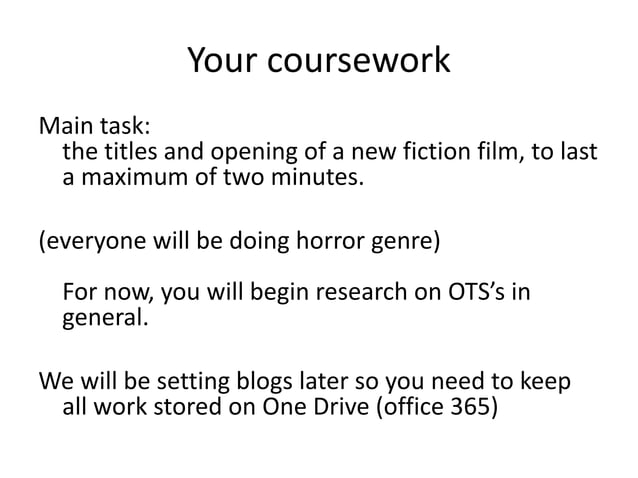 What is an ots | PPT