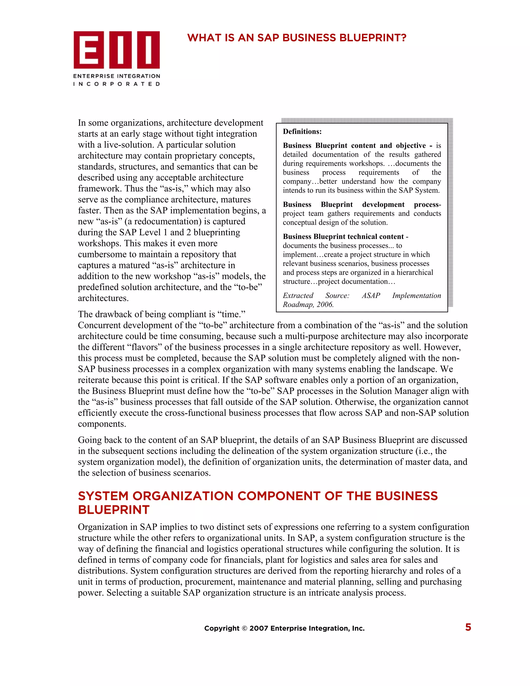 What is an_sap_business_blueprint | PDF