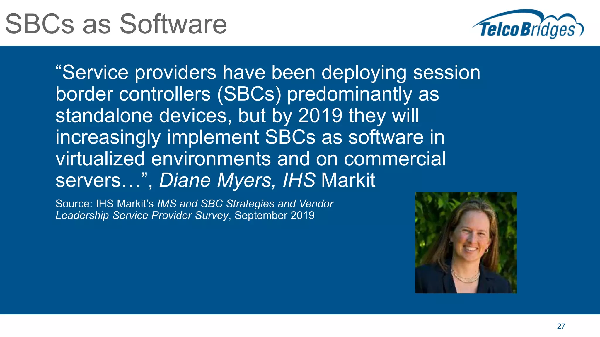 What is an SBC? A look at the role of the Session Border Controller | PPTX