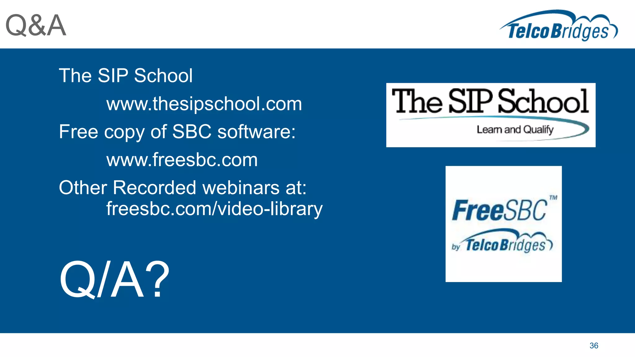 What is an SBC? A look at the role of the Session Border Controller | PPTX