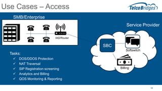 What is an SBC? A look at the role of the Session Border Controller | PPTX