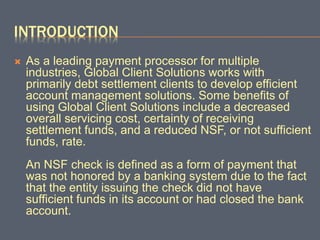 What Is a NSF Check? | PPT