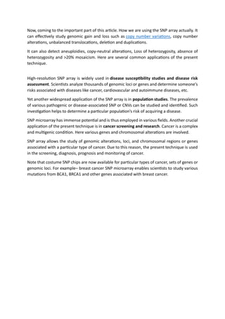 What is an SNP array and their benefits.pdf