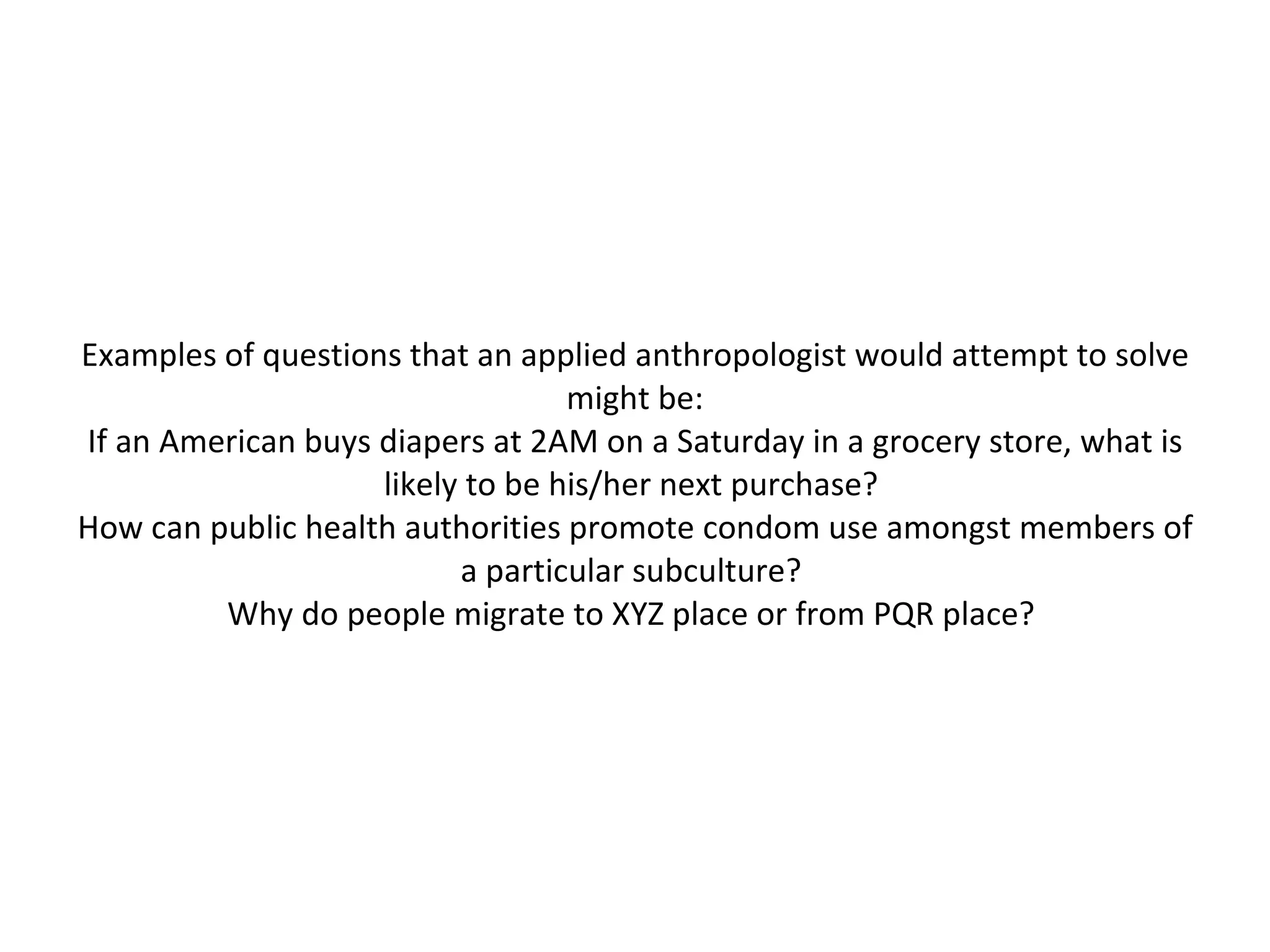 What is anthropology | PPT