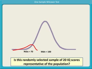 What is a one sample wilcoxon test | PPTX