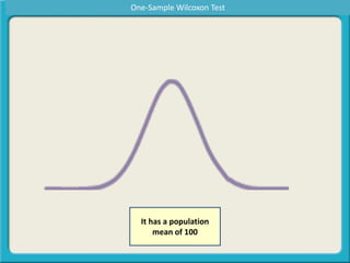 What is a one sample wilcoxon test | PPTX