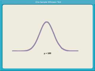 What is a one sample wilcoxon test | PPTX