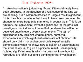 What is a P-value by Dr. Jeff Witmer.ppt