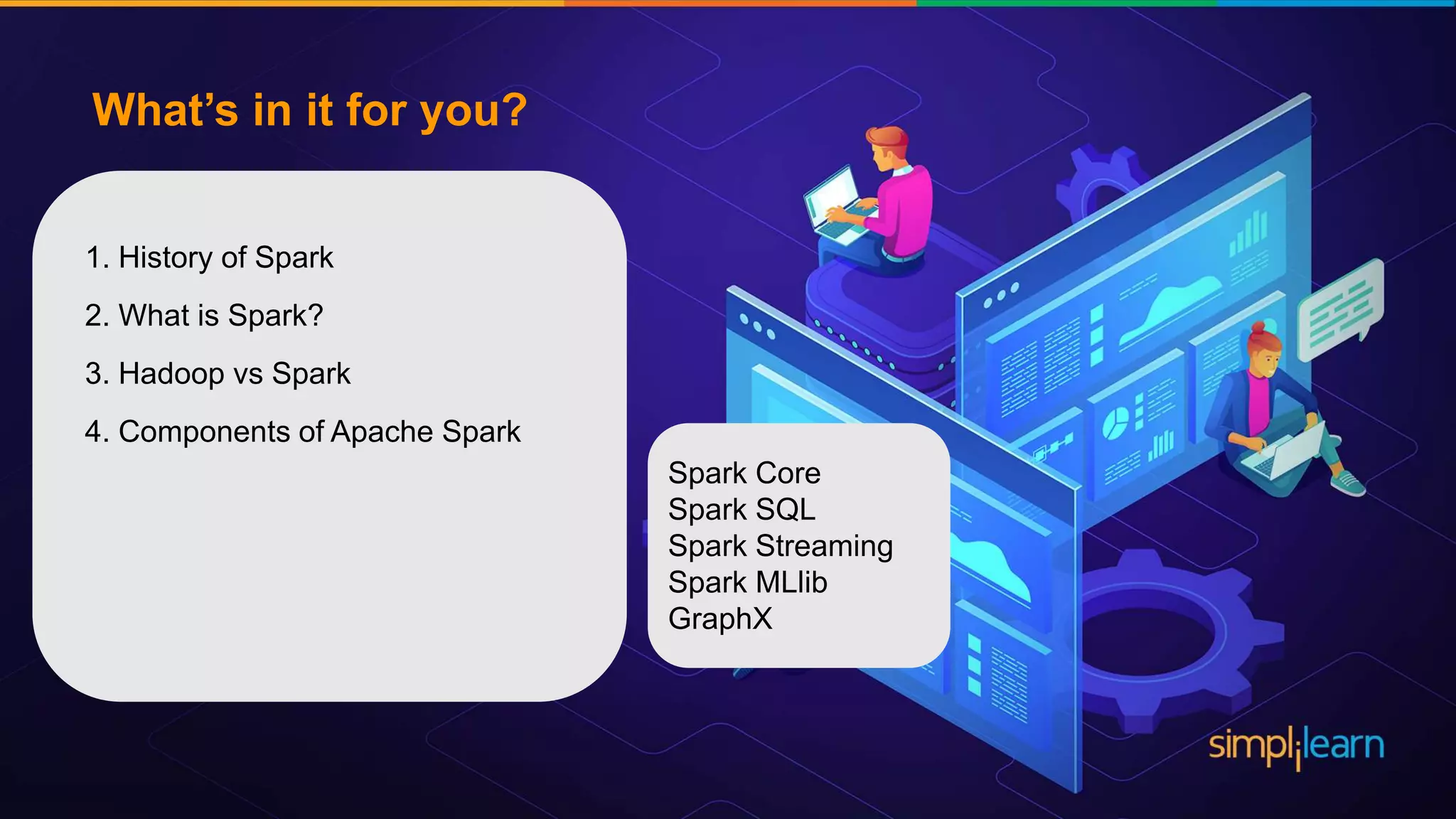 What Is Apache Spark Introduction To Apache Spark Apache Spark Tutorial Simplilearn Ppt