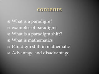 What is a paradigm | PPT