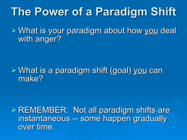 What Is A Paradigm Ppt