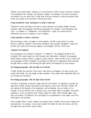 What is a paragraph | PDF