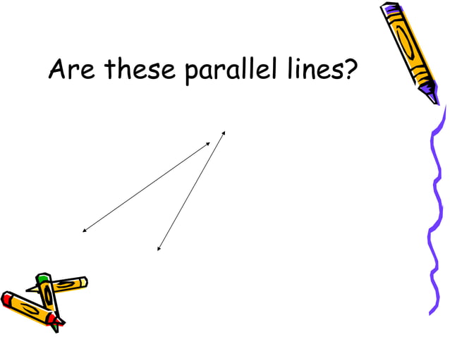 What Is A Parallel Line | PPT