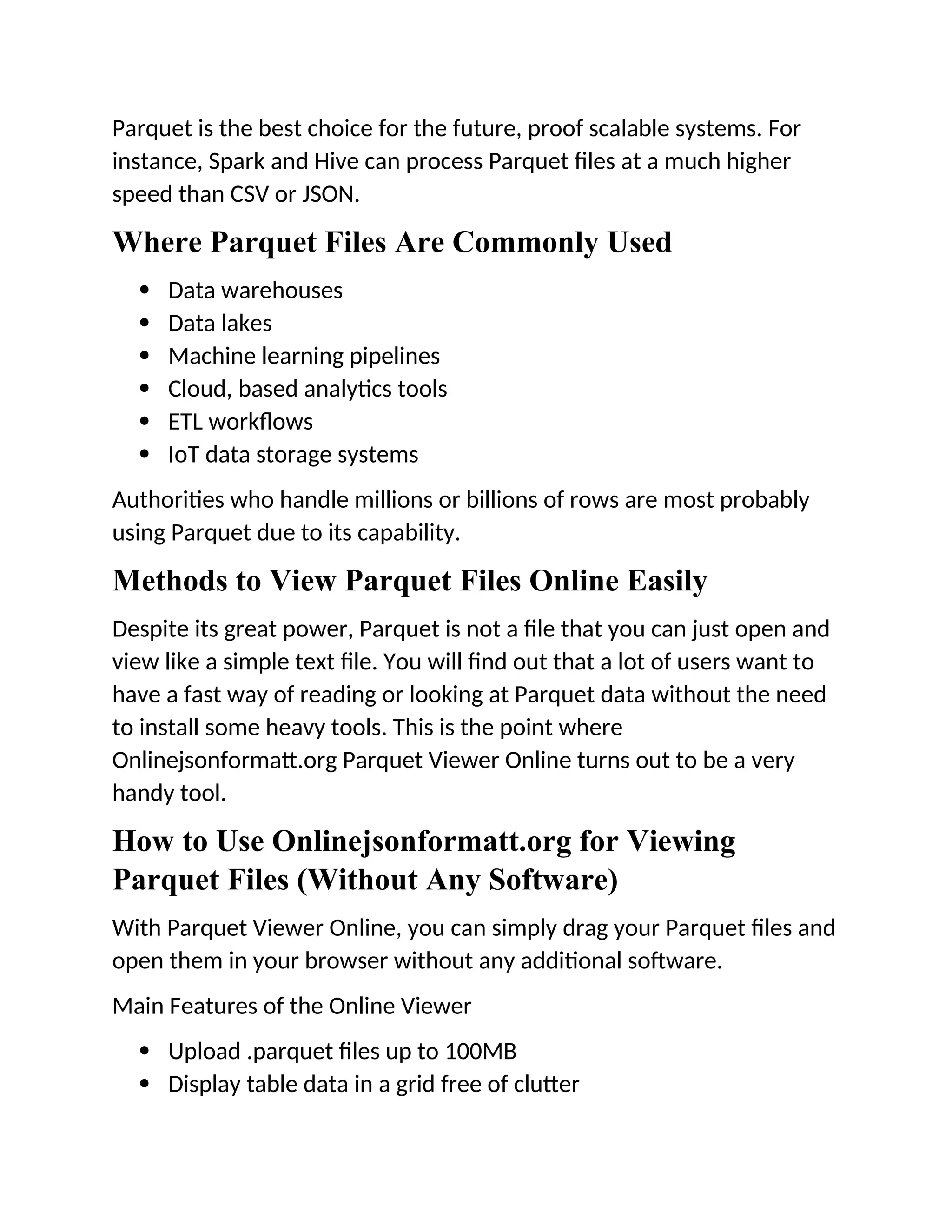 What Is a Parquet File-How to View It Online Easily.docx