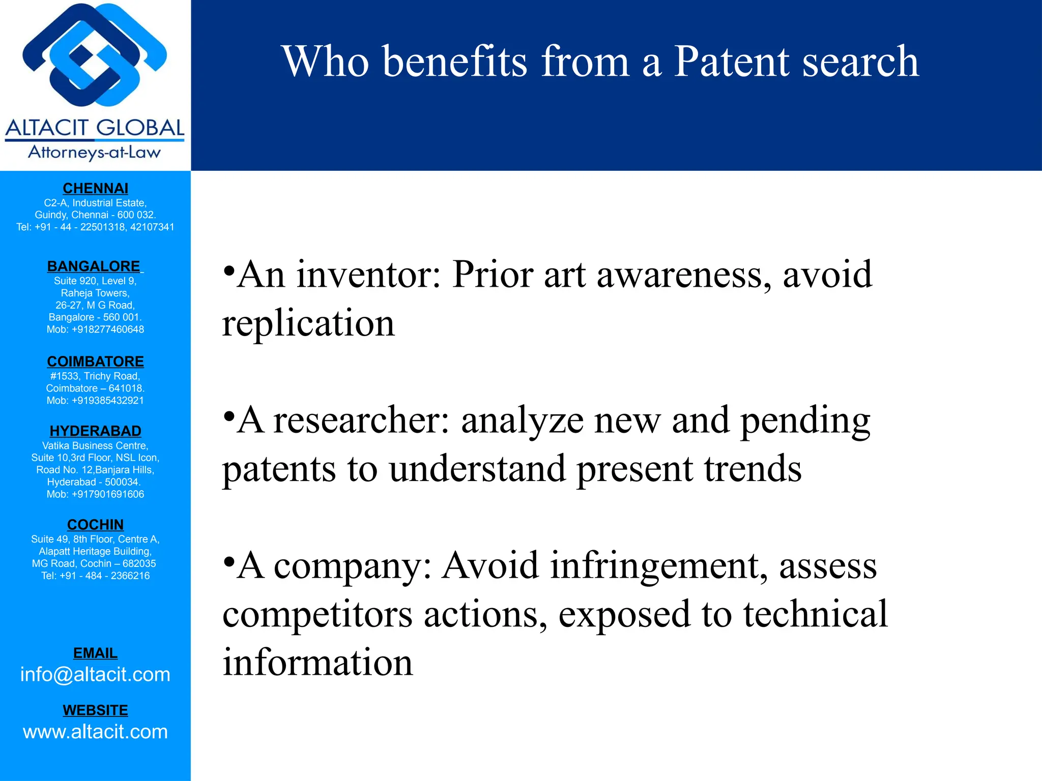 What is a Patent? - by Altacit Global | PPTX