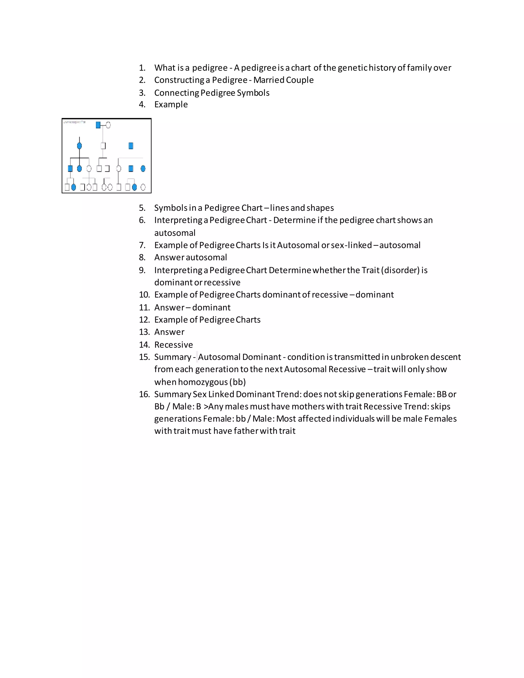 what is a pedigree | PDF