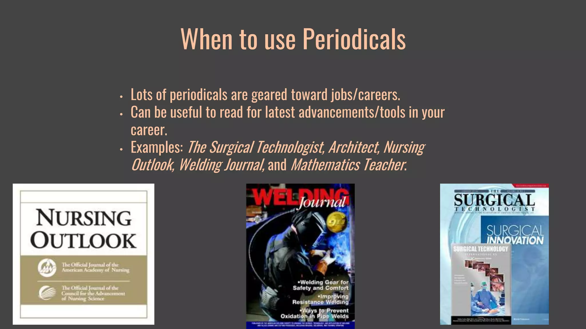 What is a Periodical Tutorial | PPTX