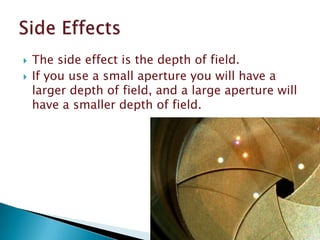 What is aperture (2) | PPTX