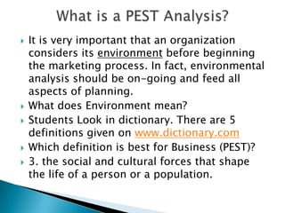What is a pest | PPTX
