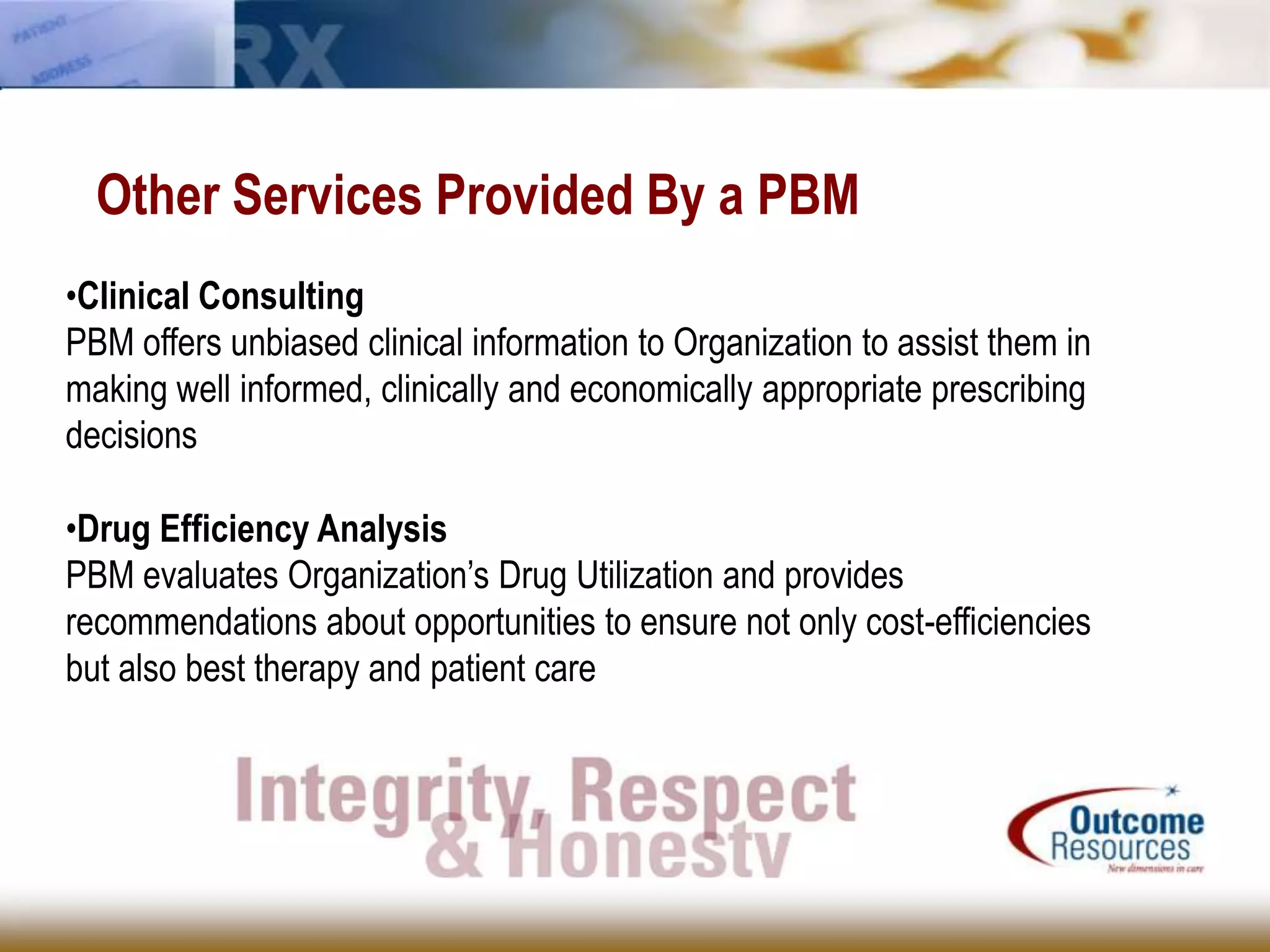 What Is A PBM? Hospice Pharmacy Services | PPSX