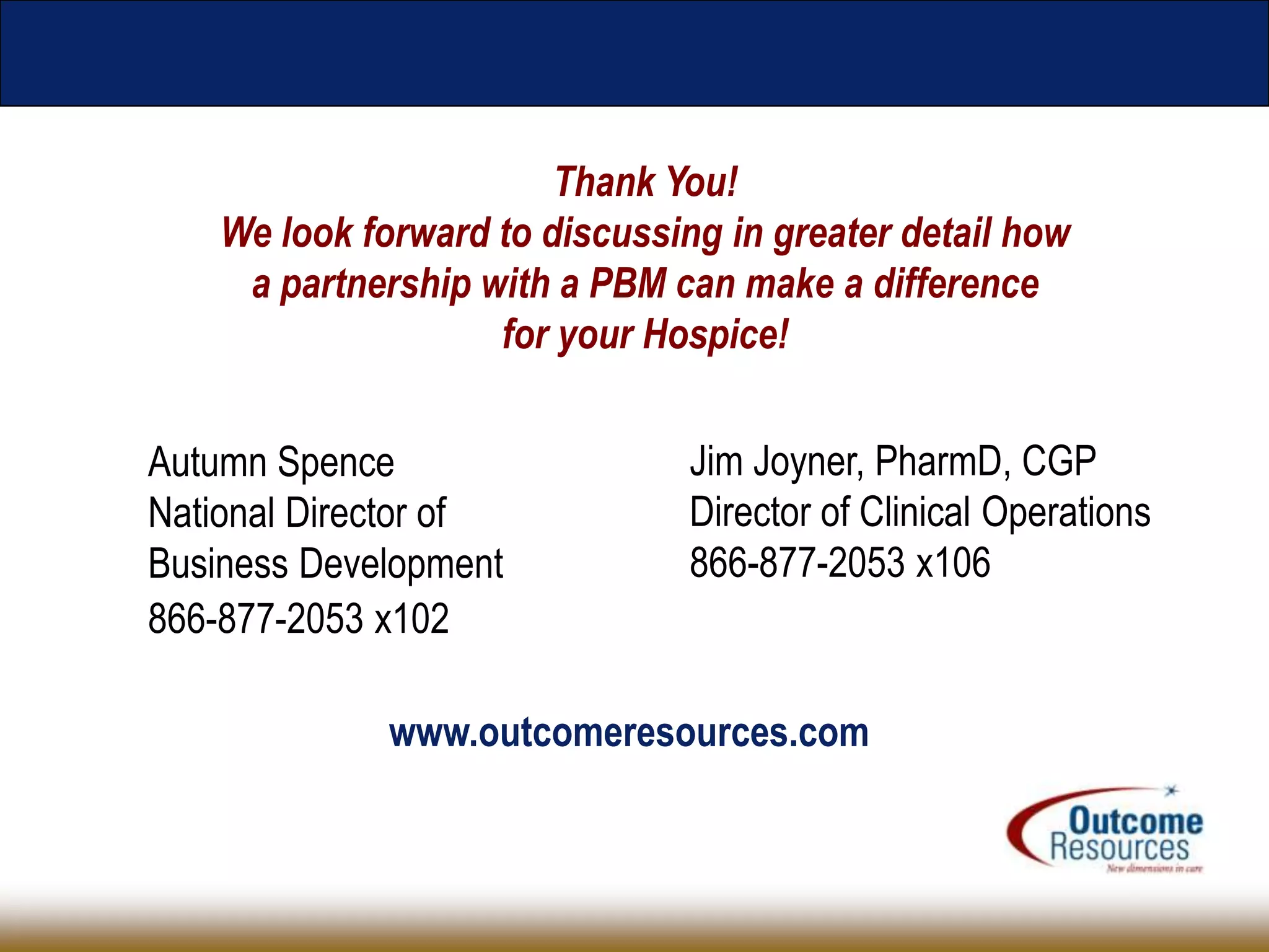 What Is A PBM? Hospice Pharmacy Services | PPSX