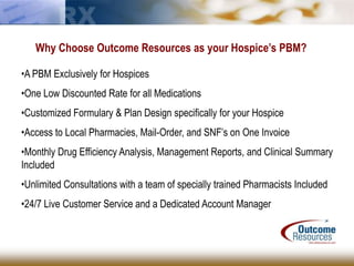 What Is A PBM? Hospice Pharmacy Services | PPSX