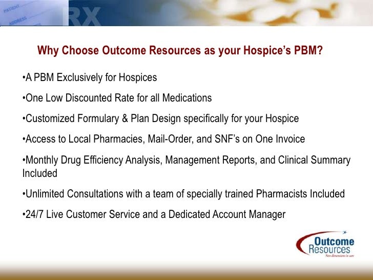 What Is A PBM? Hospice Pharmacy Services