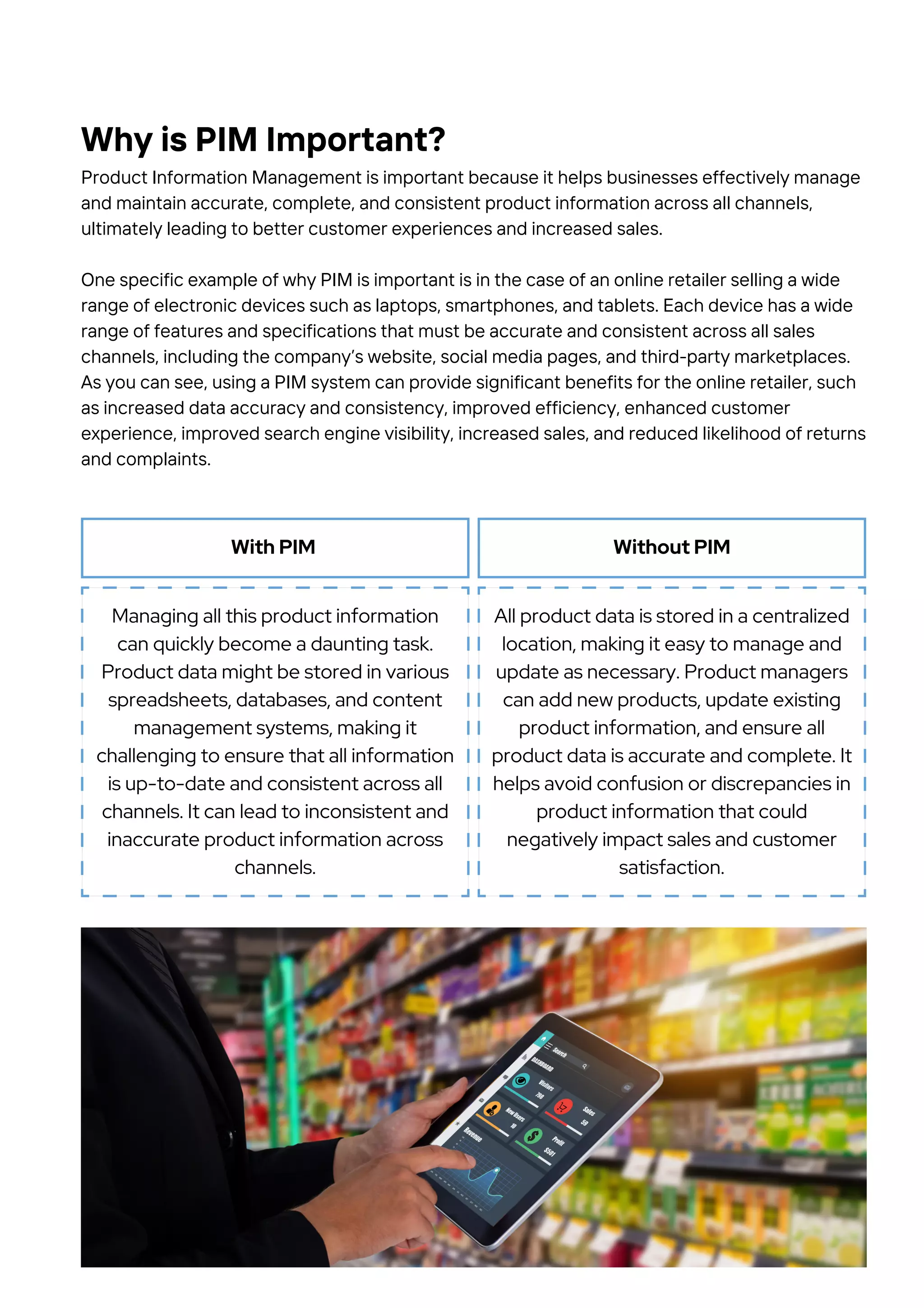 What is a PIM and why do you need one | PDF