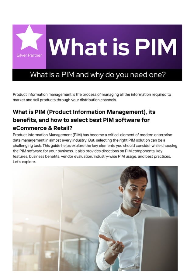 What is a PIM and why do you need one | PDF