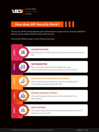 What Is API Security? Threats, Tools, and Best Practices in 2025 | USCSI® | PDF